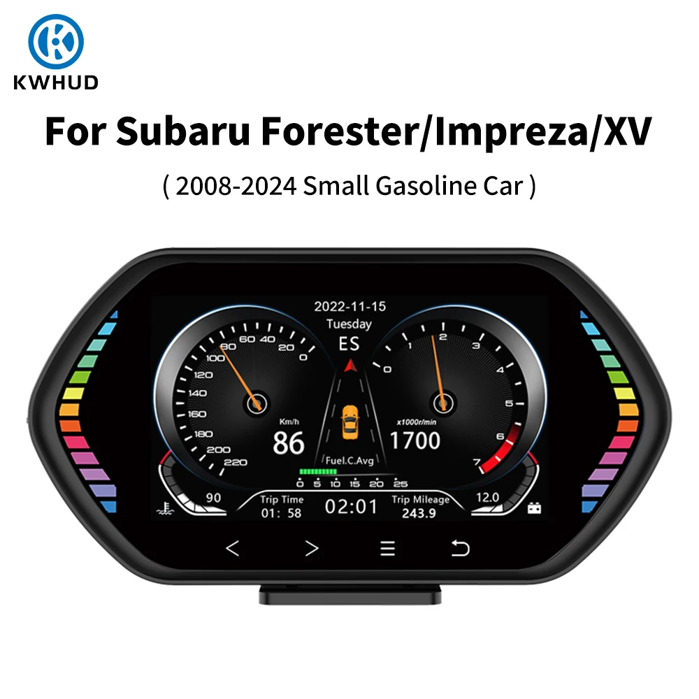 KWHUD-HUD-OBD2-Display-On-board-Computer-Car-Speedometer-RPM ...