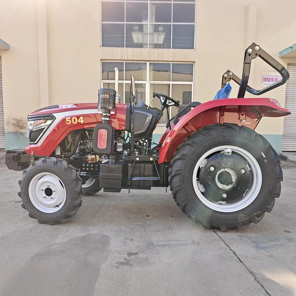 50HP Compact Tractor, Customized Color/Logo | CE Certified, Low Factory ...