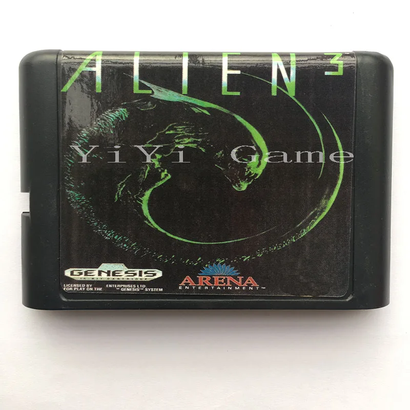 MD-Alien-3-Video-Game-Console-Cartucho-Cart-o-EUA-UE-para-Megadrive ...