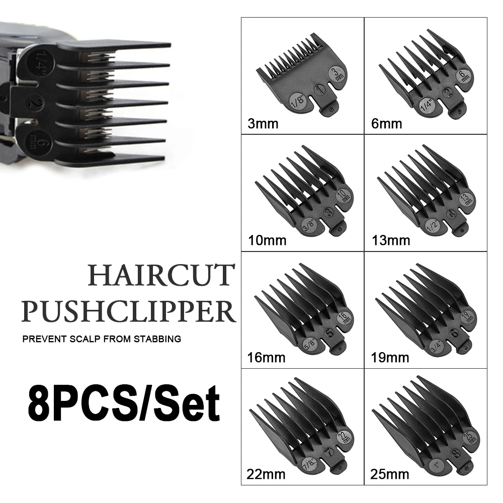 8Pcs-3-25mm-Universal-Hair-Clipper-Limit-Comb-Guide-Attachment-Size-Barber-Replacement-Hair-Care ...