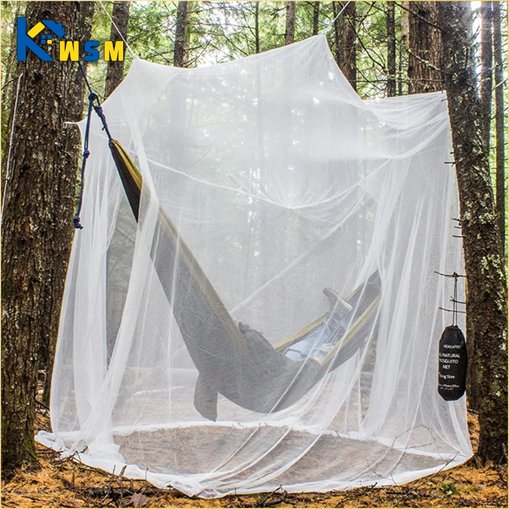 Outdoor-Large-White-Camping-Mosquito-Net-Travel-Portable-Mosquito ...