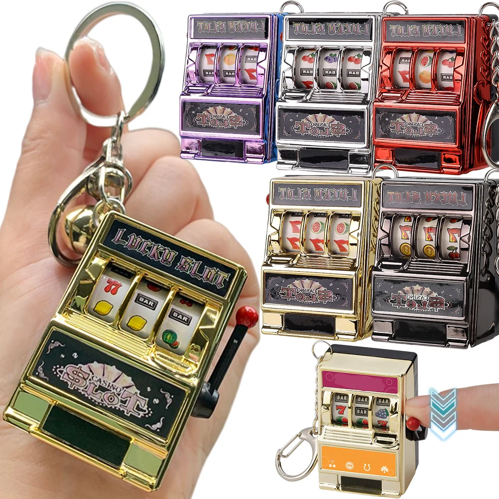 1pc-Lucky-Jackpot-Mini-Fruit-Slot-Machine-Arcade-Birthday-Keychain-Gift ...