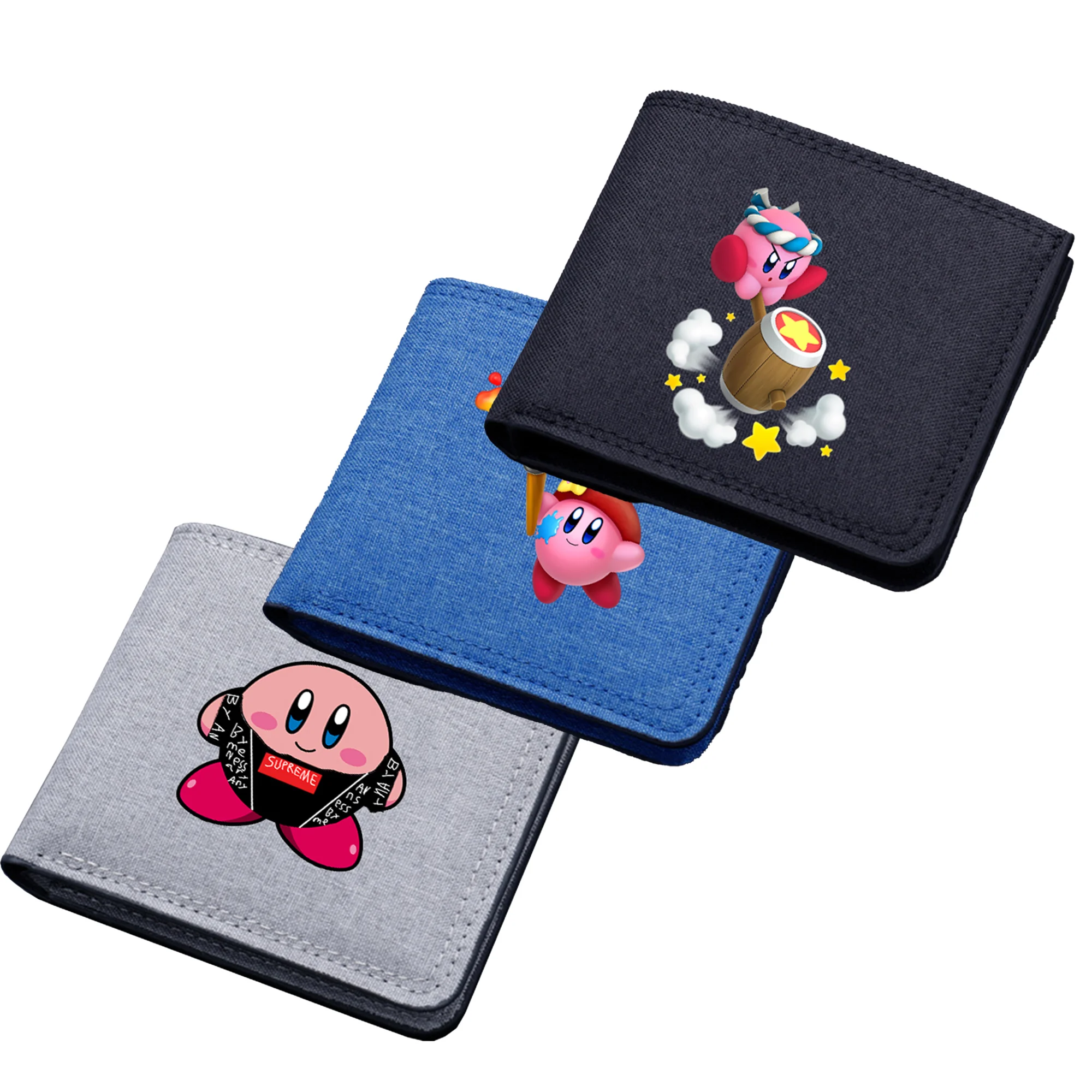 Cartera de lona para niños, monedero de Star Kirby, bolso de viaje ...