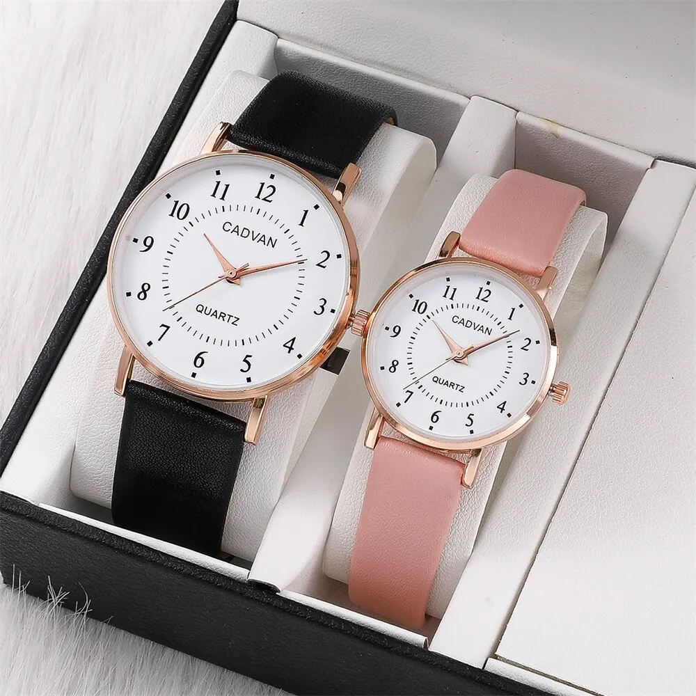 2pcs-Couple-Watches-Watch-For-Women-Men-Waterproof-Clock-Male-Calendar ...