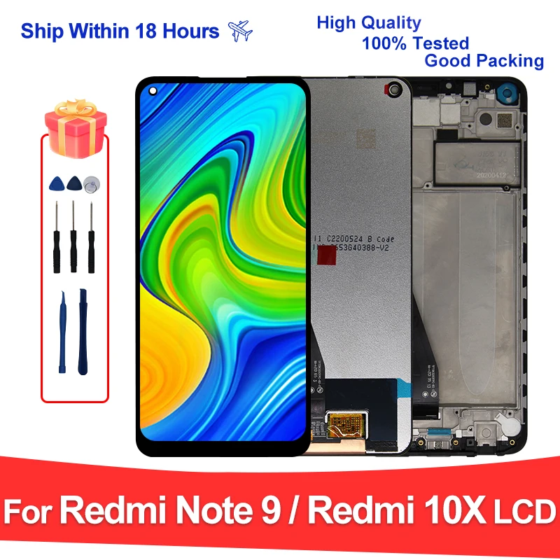 6-53-For-Xiaomi-Redmi-Note-9-LCD-Display-Screen-Replacement-Parts-For ...