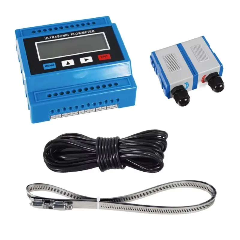 TUF-2000M Modular Ultrasonic Flow Meter Clamp-on Liquid Water ...