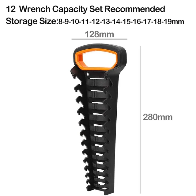 Wrench Organizer Tray Tool Storage Rack Sorter Holder Plastic Socket ...