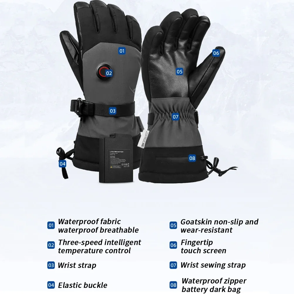 Heated-Gloves-Windproof-Superior-Thermal-Gloves-With-Anti-Slip-Palm ...