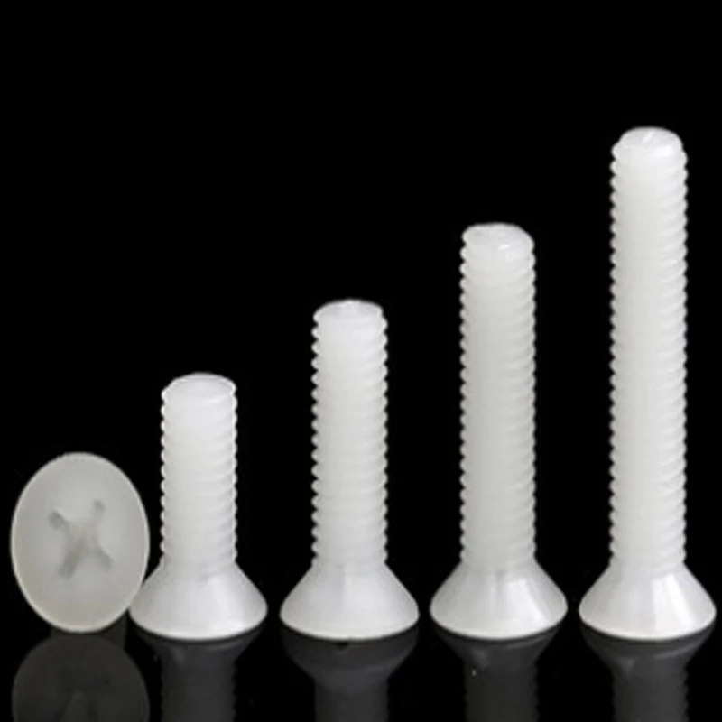 10pcs-M8-countersunk-insulation-bolts-Phillips-flat-head-screws-machine ...