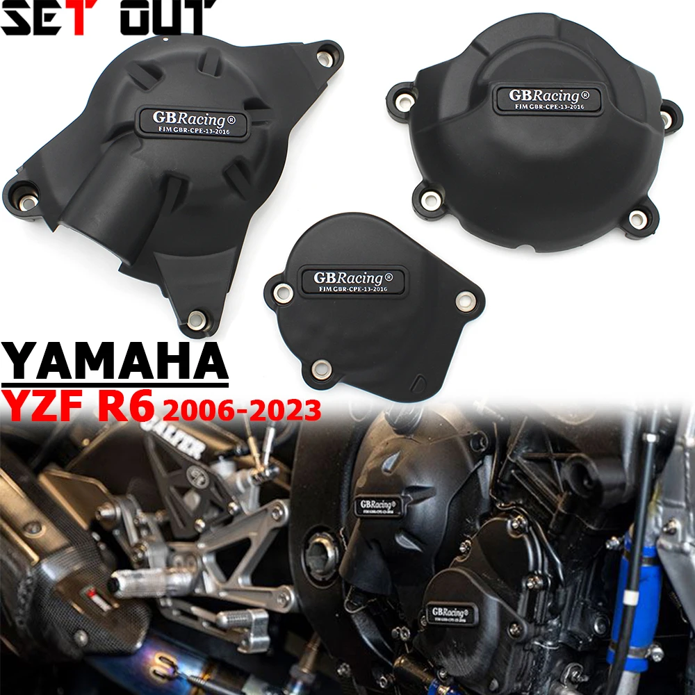For-YAMAHA-R6-2006-2021-2022-2023-r6-06-23-Engine-Covers-Protectors ...