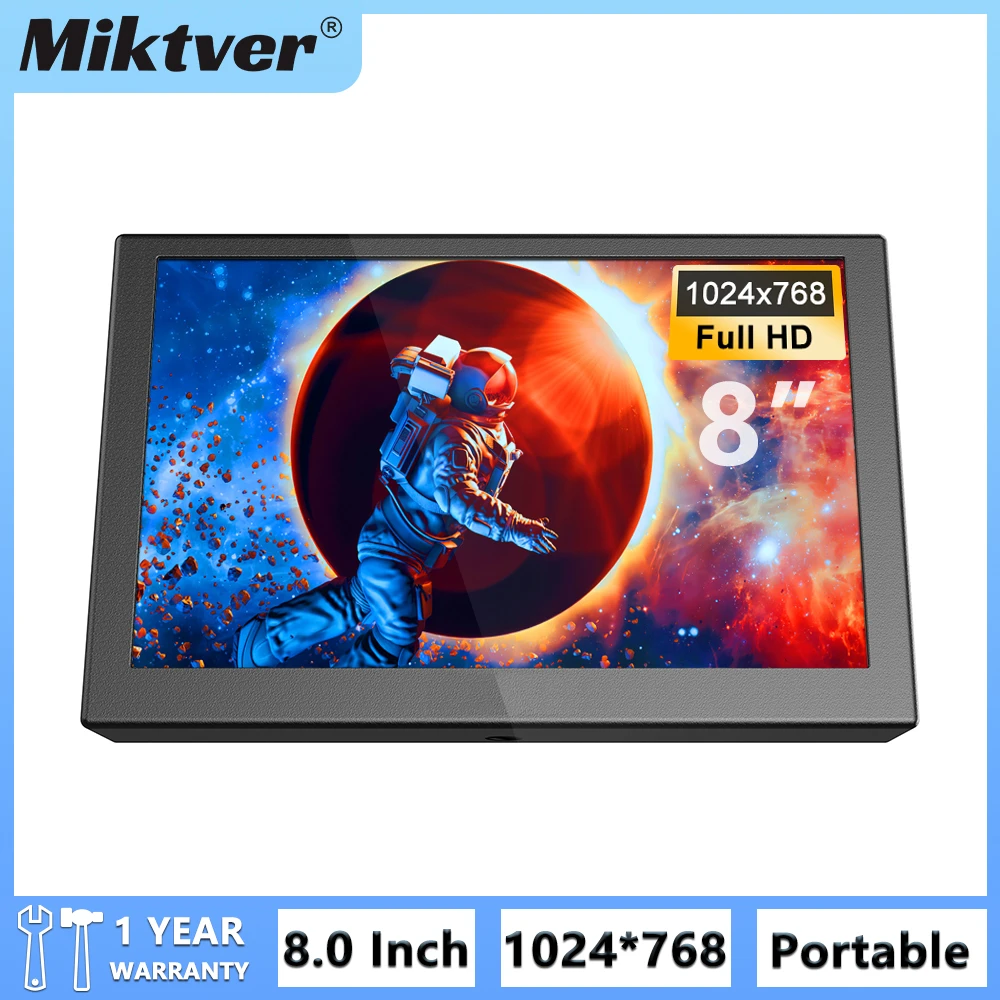 Miktver mini display lcd 7 / 8 Polegada portátil pequeno tv 1024x678 ...