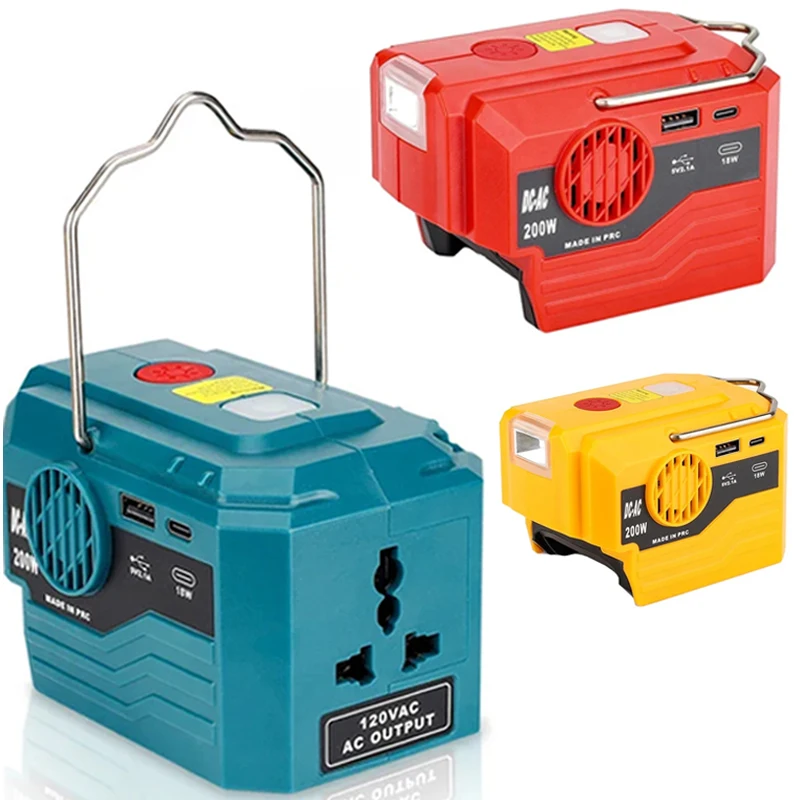 200W-Power-Inverter-For-Makita-Dewalt-Milwaukee-Bosch-Ryobi-18V-to-AC ...