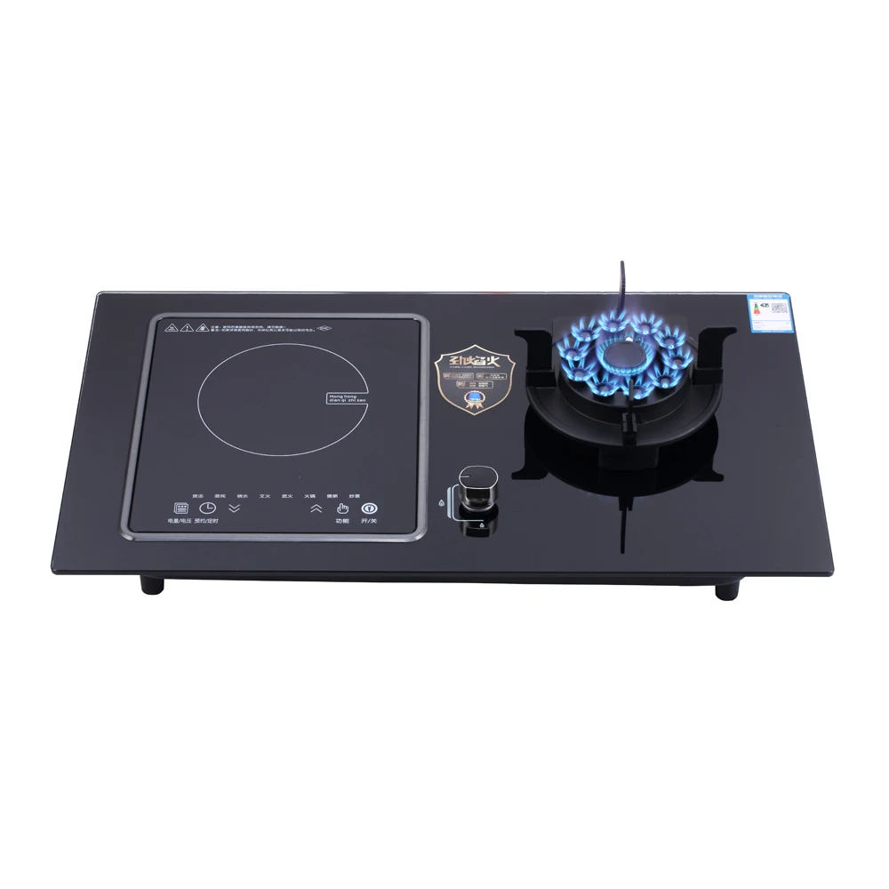 Flip-type-Gas-Burner-Induction-Cooker-Radiant-cooker-Embedded-Cooktop ...