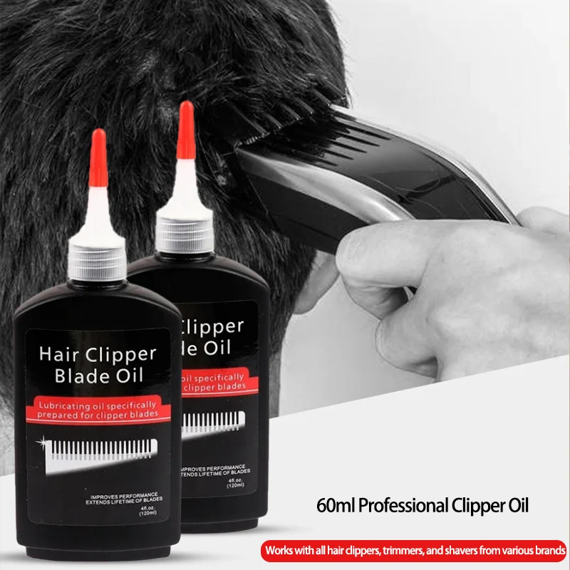 120ml Hair Clipper Oil - Anti-Rust Maintenance Lubricant, Long-Lasting ...