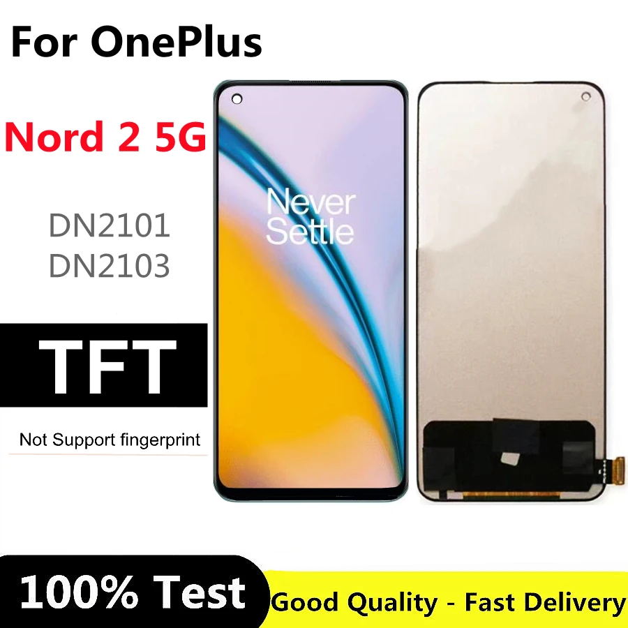 TFT-6-43-Inch-For-OnePlus-Nord-2-5G-DN2101-DN2103-Full-LCD-Display ...