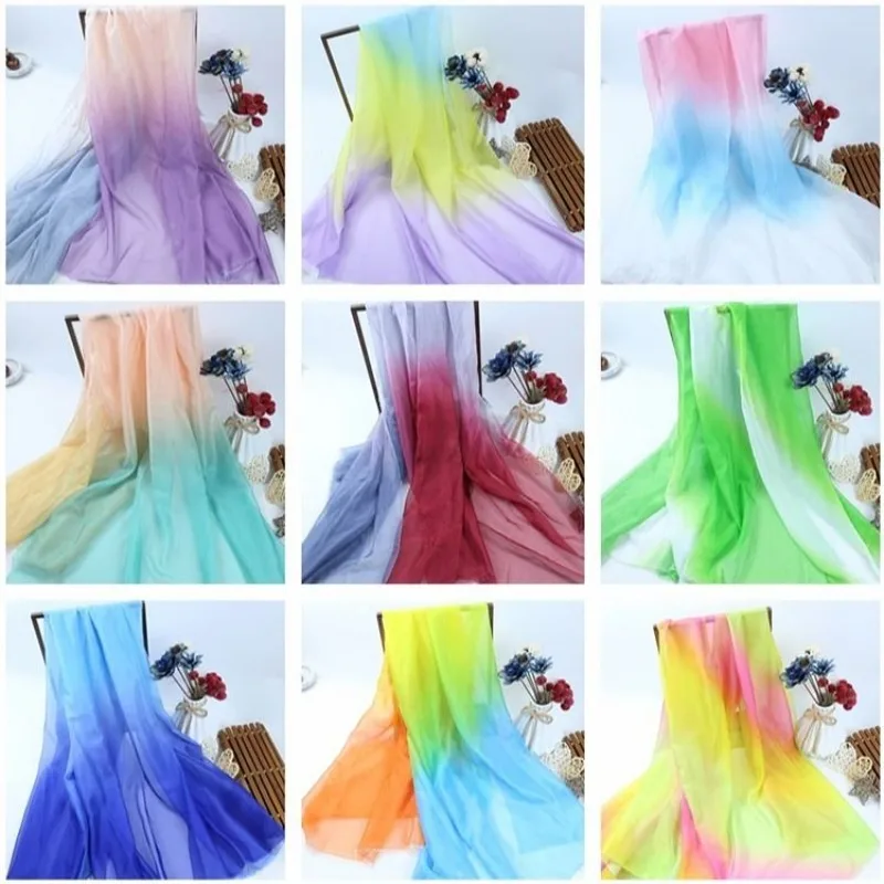 30D-Gradient-Chiffon-Fabric-Per-Meter-for-Needlework-Dress-Shirt-Skirt ...
