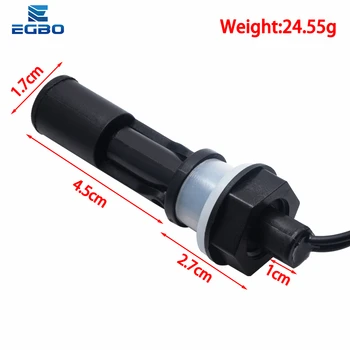 1Pcs Tank Pool Horizontal Water Level Switch Liquid Level Sensor Liquid ...