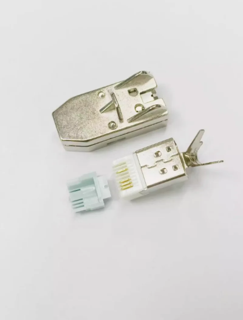 10sets Network Crystal Head RJ45-4+2P and 6FX5002-0DM67 or 6FX2003 ...