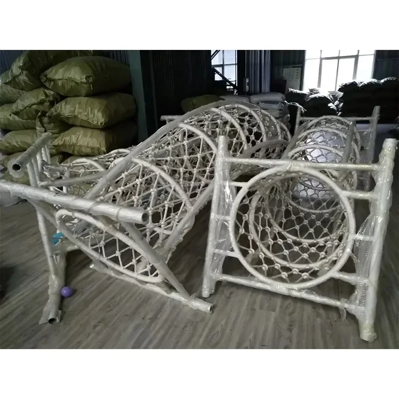 Indoor-Playground-Crawl-and-Climb-Tunnel-Net-Rope-Tunel-Amusement ...
