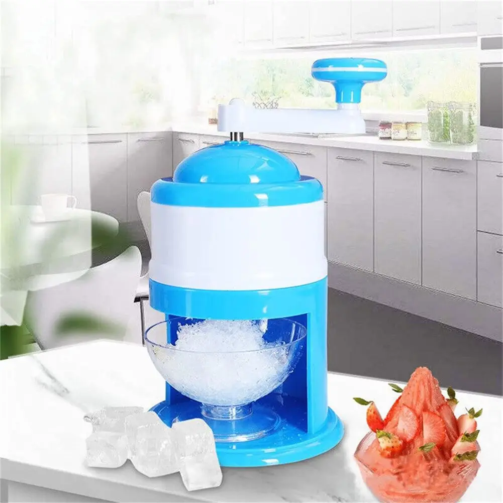 Manual-Shaved-Ice-Maker-Machine-Portable-Ice-Crusher-Snow-Cone-Machine ...