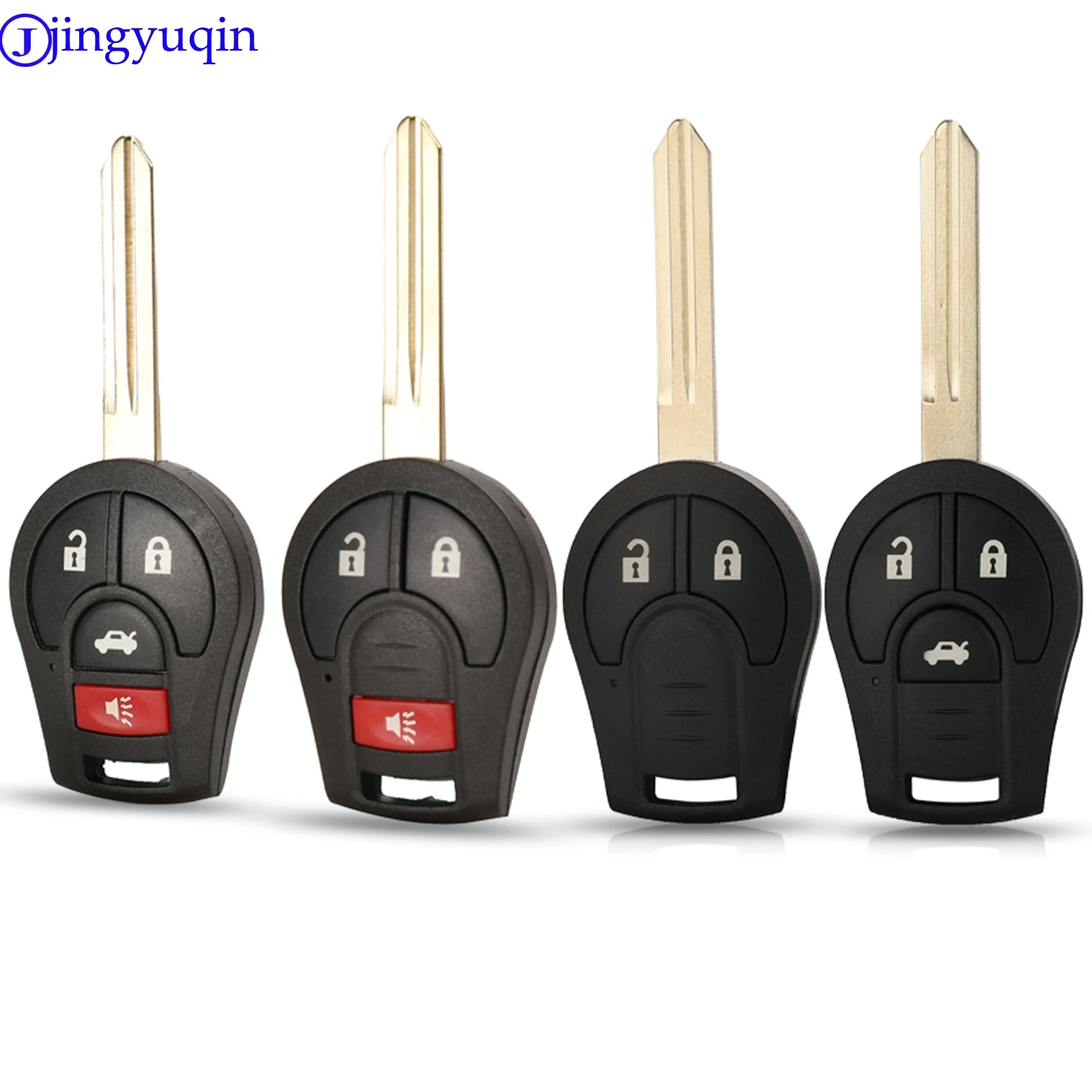 jingyuqin-2-3-4-B-Smart-Flip-Folding-Remote-Key-Case-Shell-Styling-Fob ...