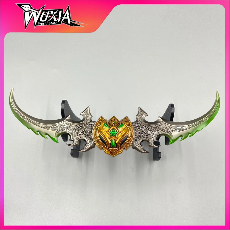 World-of-Warcraft-Warglaive-of-Azzinoth-Luminous-Weapon-Burning-Legion-Illidan-Stormrage-29cm ...