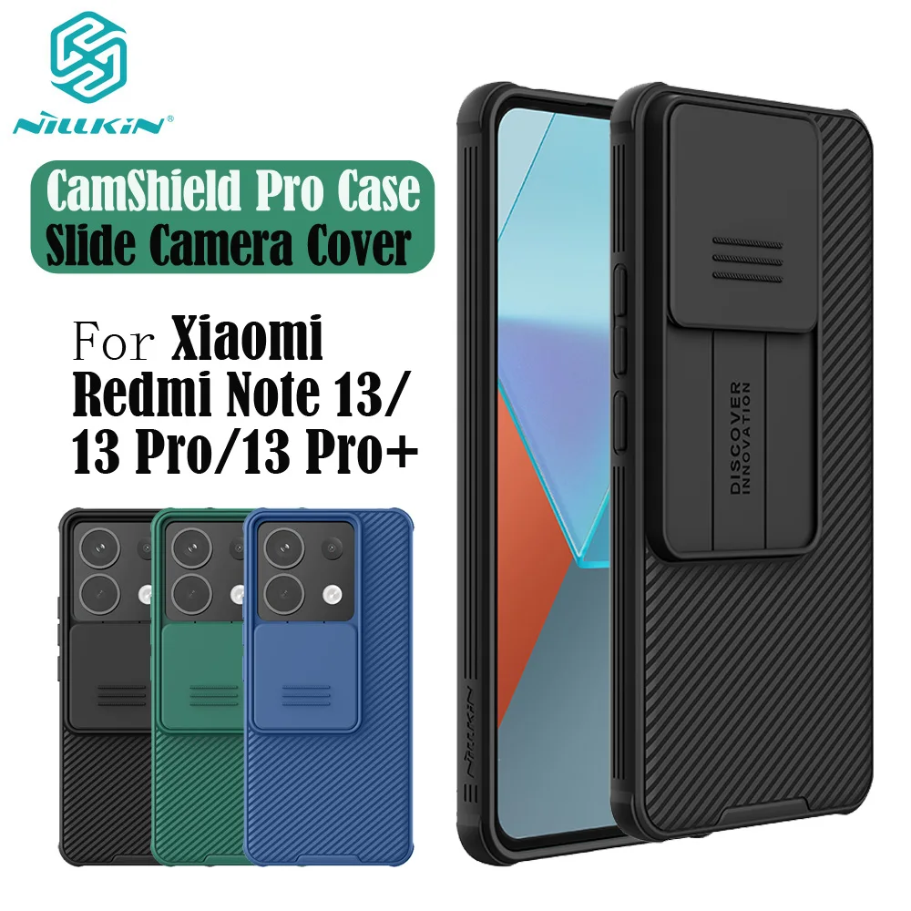 For-Xiaomi-Redmi-Note-13-Pro-Case-NILLKIN-CamShield-Pro-Slide-Camera ...