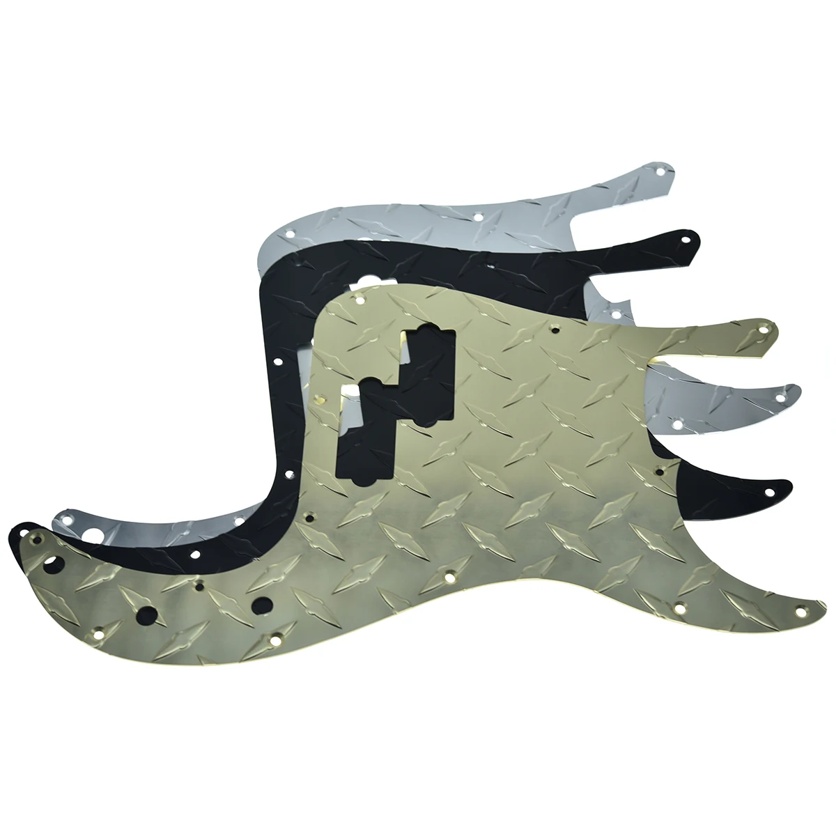 KAISH-Premium-13-Hole-Diamond-Plate-Modern-Standard-Precision-PBass ...