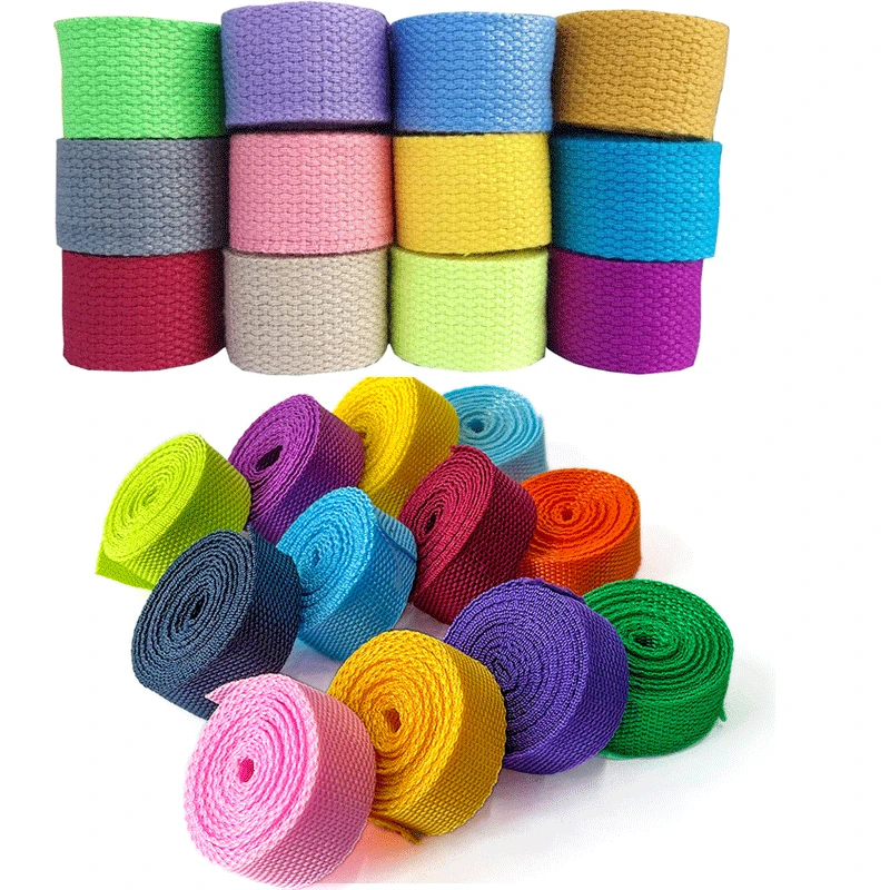 2yards 25mm 30mm 20mm Pp Webbing Strap Canvas Polyester Ribbon For ...
