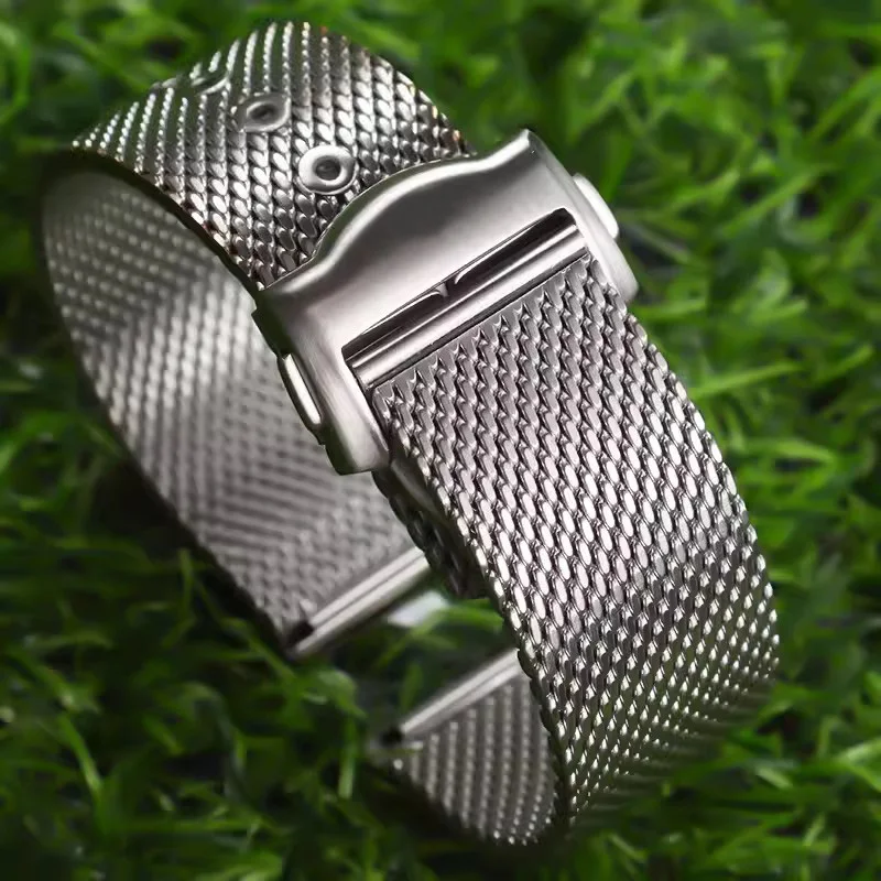 Premium-Grade-Titanium-steel-20mm-Chain-Strap-For-Omega-007-Seamaster ...