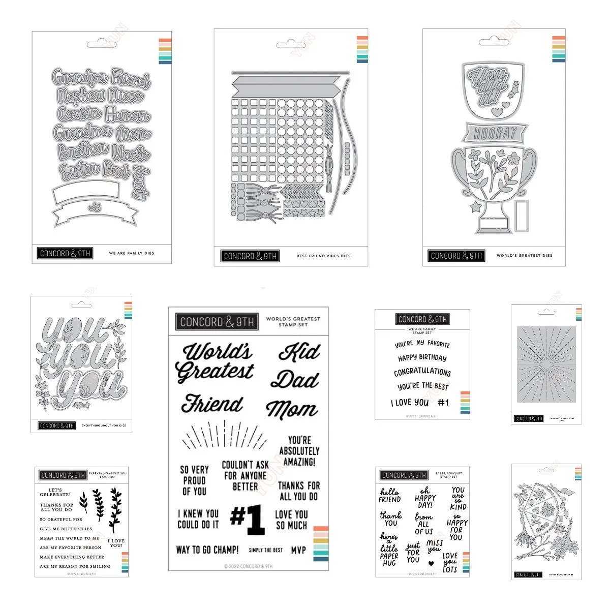 Everything-About-You-Paper-Bouquet-Family-Metal-Cutting-Dies-Stamps ...