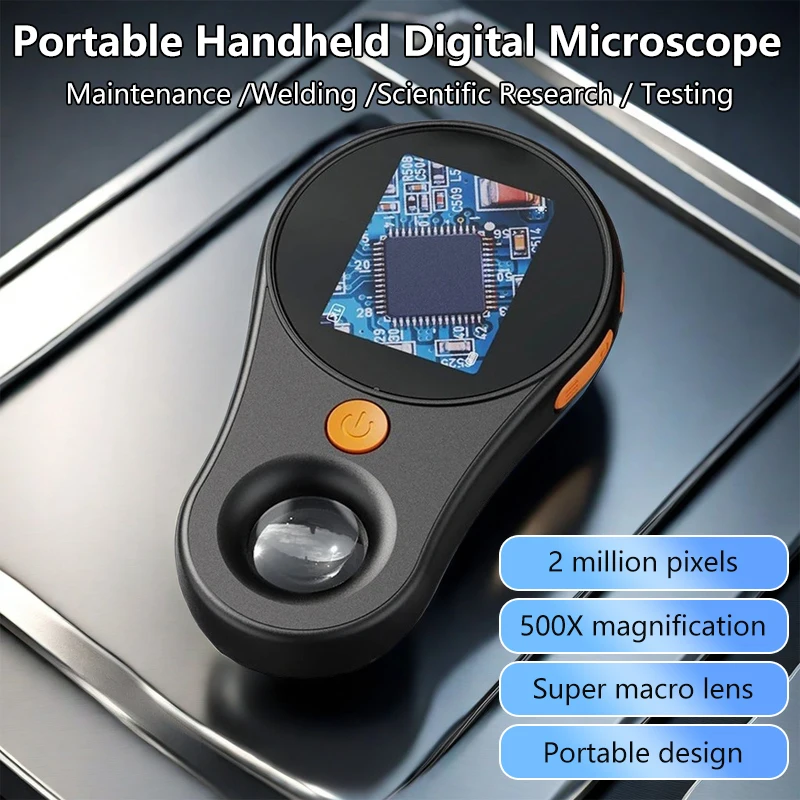 Digital-Handheld-Microscope-Magnifier-For-500X-Zoom-Electronic ...