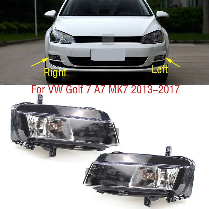 For-VW-Golf-MK7-2013-2014-2015-2016-2017-Car-Front-Bumper-Fog-Light ...