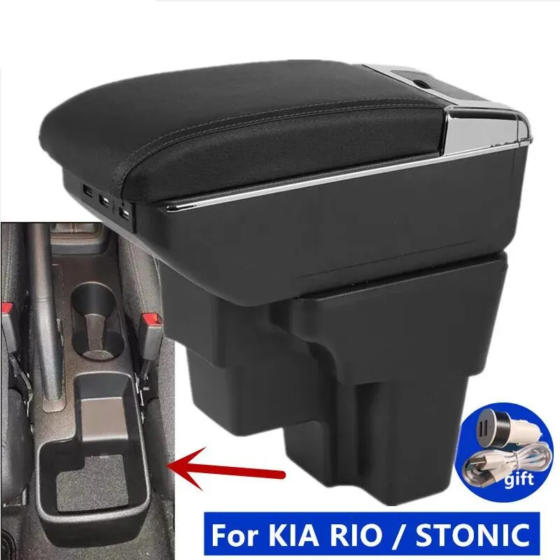 For KIA RIO Armrest box For KIA STONIC KIA Rio lx Cerato Armrest box ...