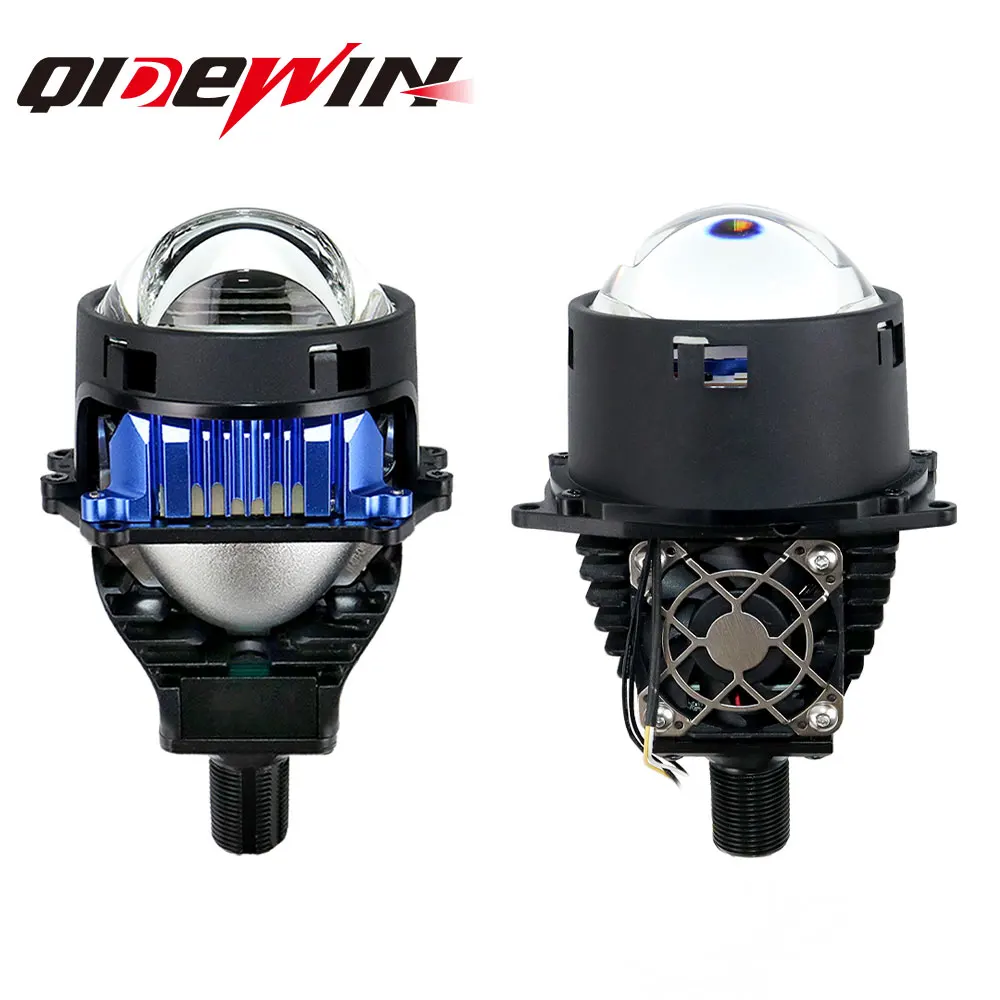 3 Inch Bi LED Projector Lenses For Headlight Hella 3R G5 6000K Auto Lamp 160W 40000LM Car Lights ...