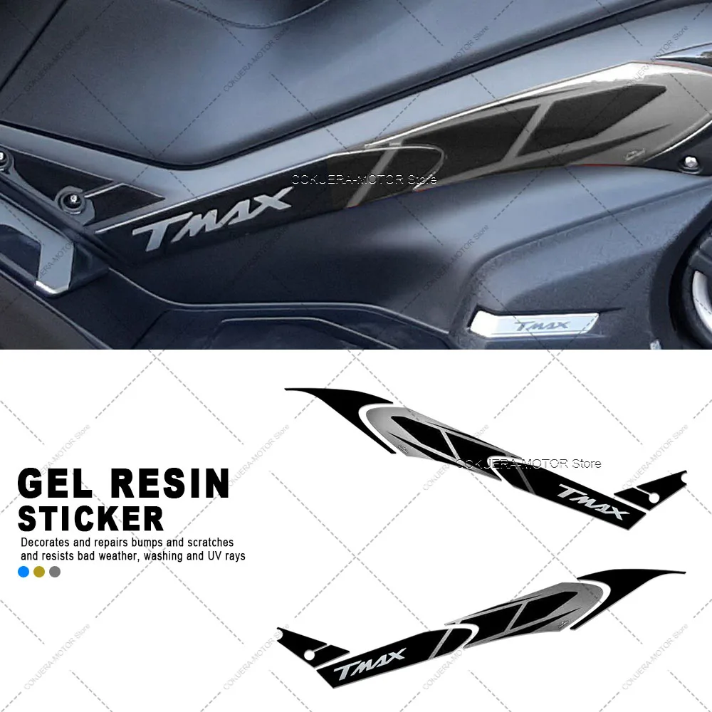 Boomerang-Side-Resin-Stickers-For-Yamaha-TMAX-560-2020-21-Motorcycle ...