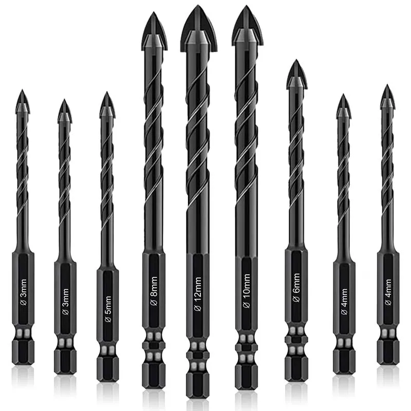 Cross-Hex-Concrete-Drill-Bits-Set-Masonry-Drill-Bits-Tungsten-Carbide ...