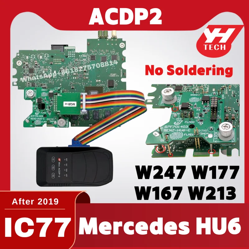 Yanhua Mini ACDP Module 37 for Mercedes W247 W167 W213 after 2019 HU6 ...