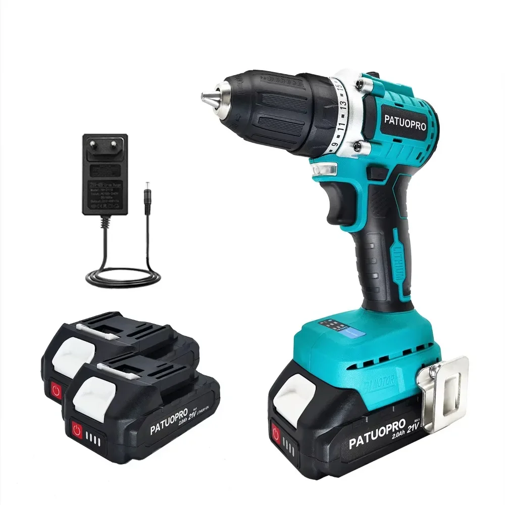10mm-Brushless-Electric-Hand-Drill-Screwdriver-Rechargeable-Cordless-2 ...