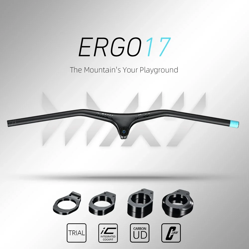 RYET-ERGO17-T1000-Carbon-Bicycle-Handlebar-Integrated-Mountain-Bike ...