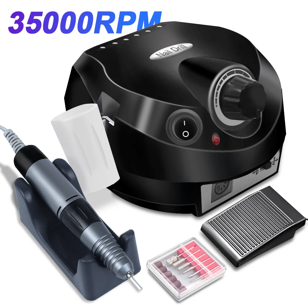 Professional-35000-RPM-Electric-Nail-Drill-Machine-for-Nails-Milling ...