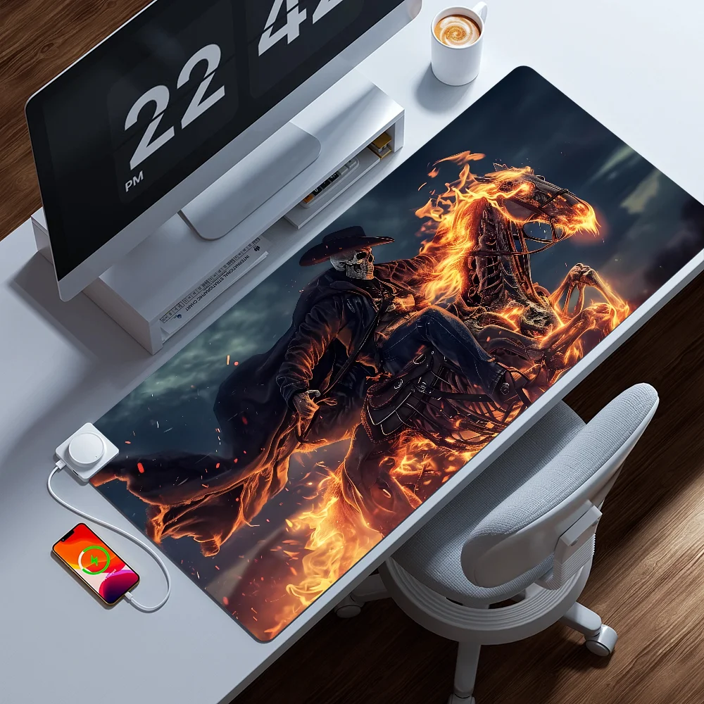 G-Ghost-R-Rider-Mousepad-Large-Computer-Gaming-Accessories-Desk-Mats ...