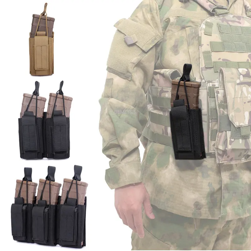 Tactical-Rifle-Magazine-Pouches-Single-Double-Triple-Ammo-Holder ...