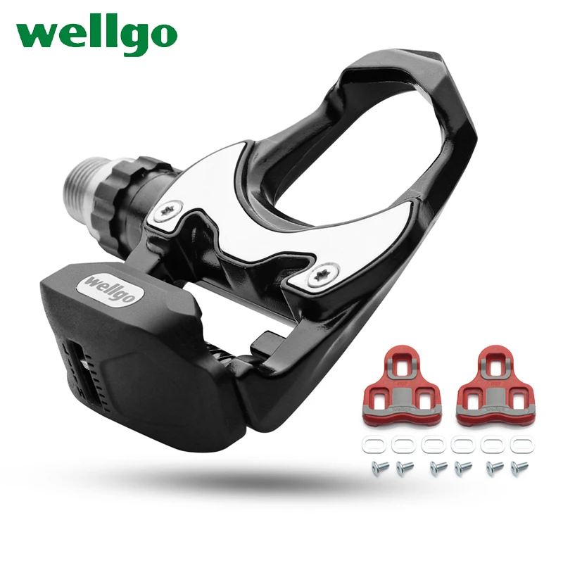 Wellgo R302 Road Pedal Ultralight 270g Road Bike Pedal All-alloy Cr Mo ...