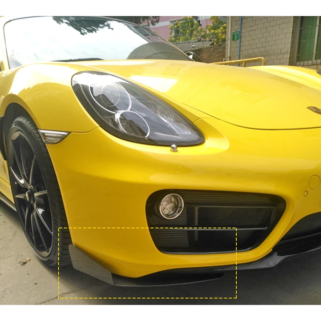 Porsche Cayman, Piece Front Splitter-Lip Spoiler Euro Style, 45% OFF