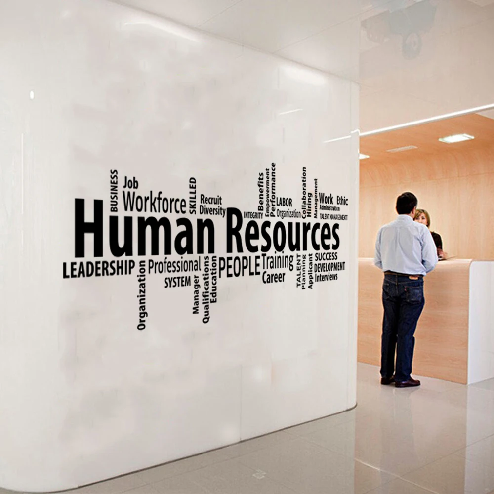 Office-Human-Resources-Wall-Sticker-Decal-Inspire-Quote-Motivation-Idea ...