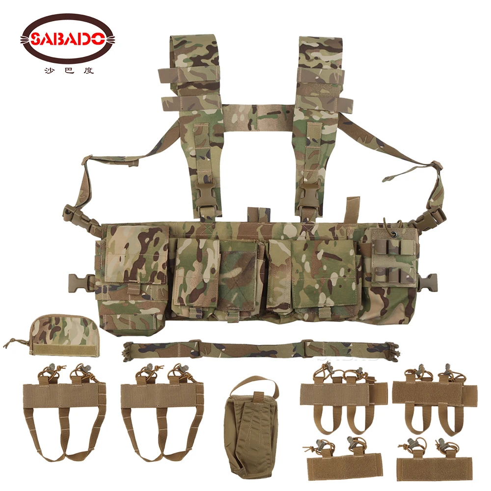 Tactical-UW-Gen-IV-Pusher-Chest-Rig-MRC-GP-Pouch-H-Harness-556-762-MAG ...