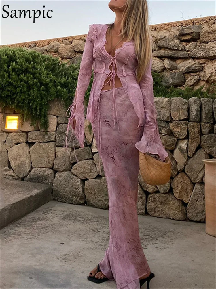 Cardigan Sexy En Maille Y2K Transparent Pour Femme Et Fille, Manches ...