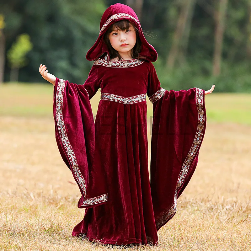 Red Medieval Princess Dress