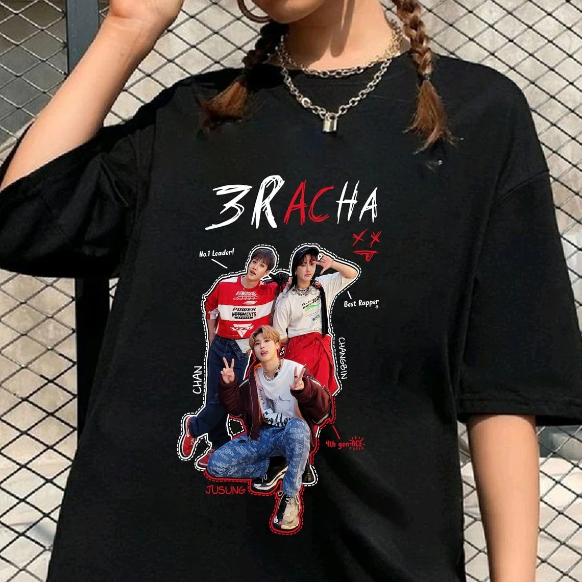 3racha-Camisa-Bang-Chan-No-1-Camisa-l-der-Changbin-Mejor-rapero ...